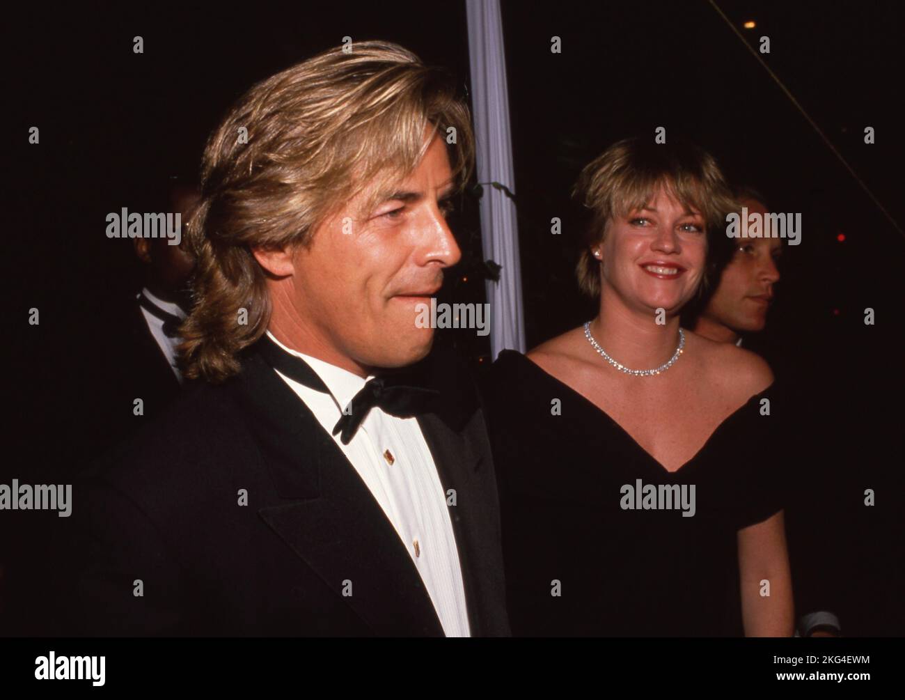 Don Johnson and Melanie Griffith at the Dedication of the Norman J ...