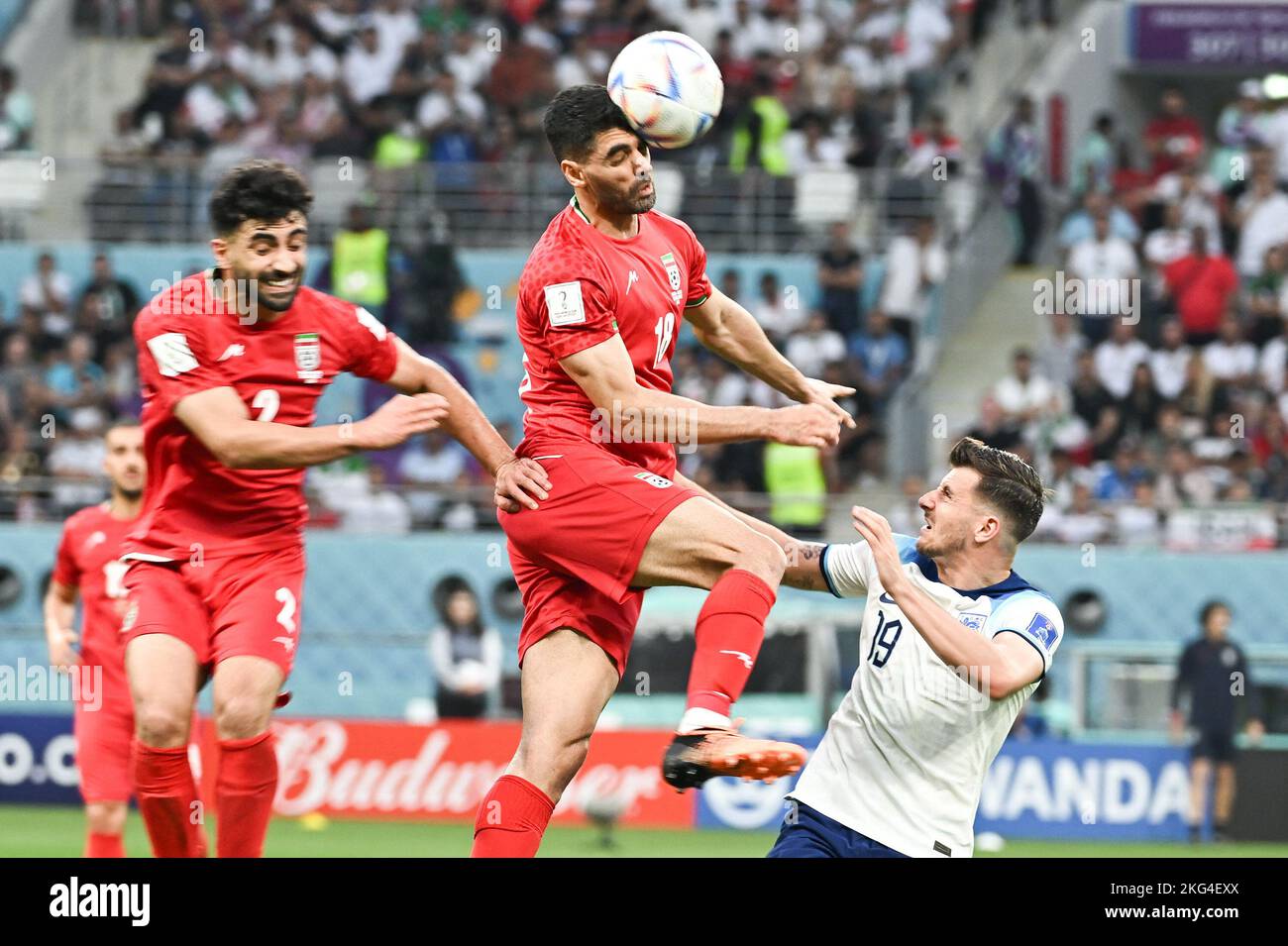 Payam Niazmand of Iranp during England vs Iran match of the Fifa World ...