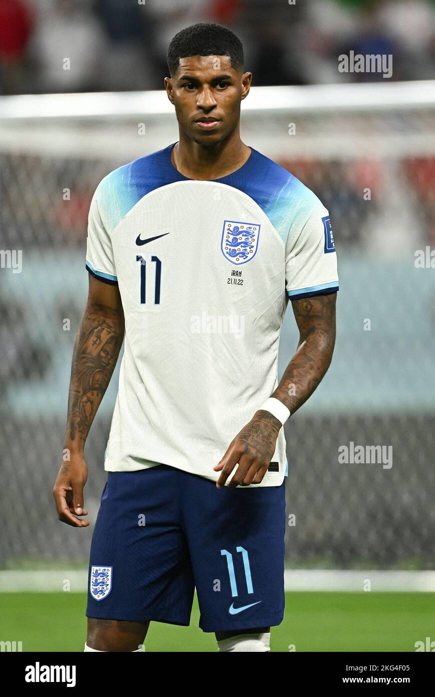 Marcus Rashford of England during England vs Iran match of the Fifa ...