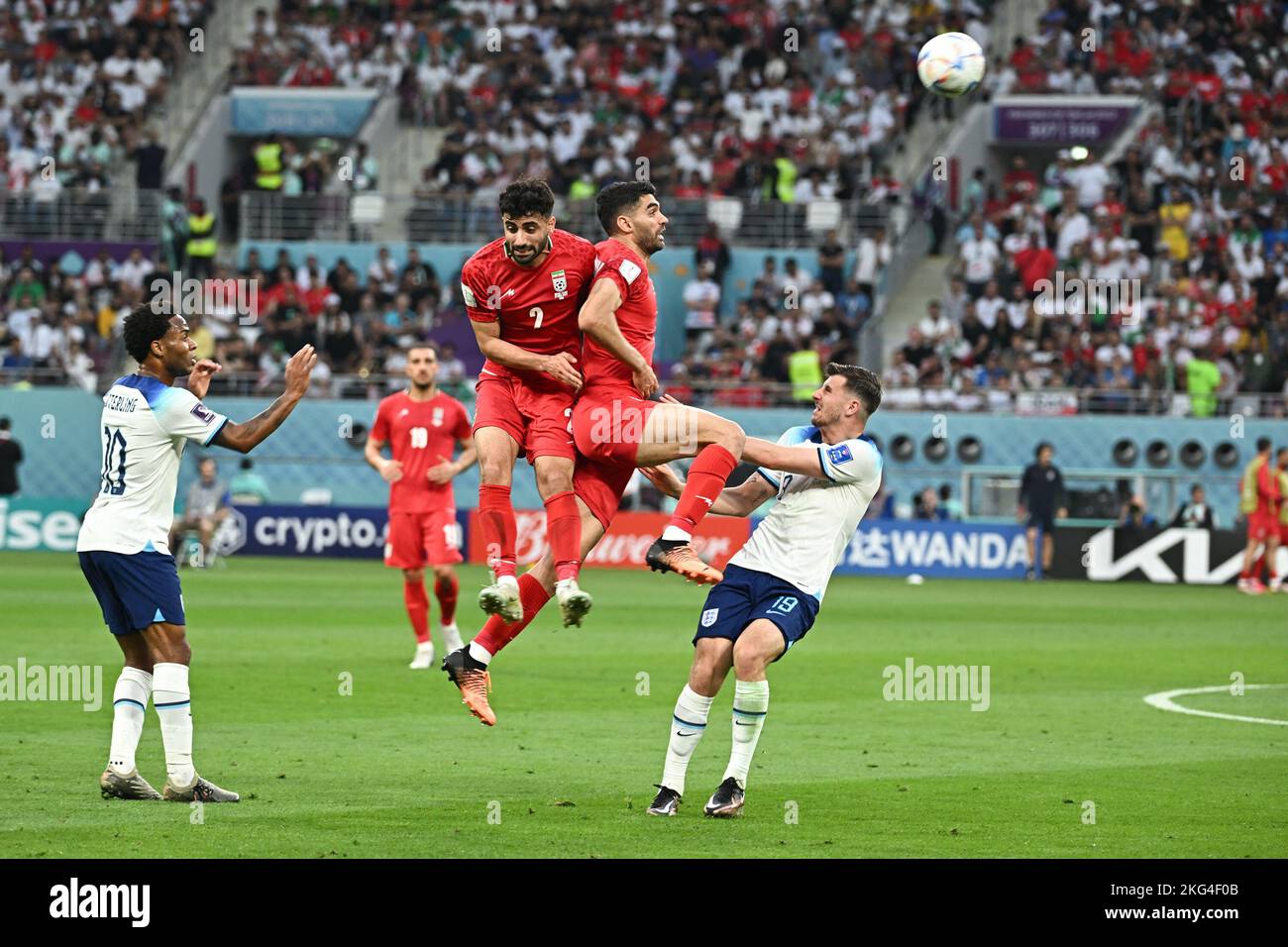 Payam Niazmand of Iranp during England vs Iran match of the Fifa World ...