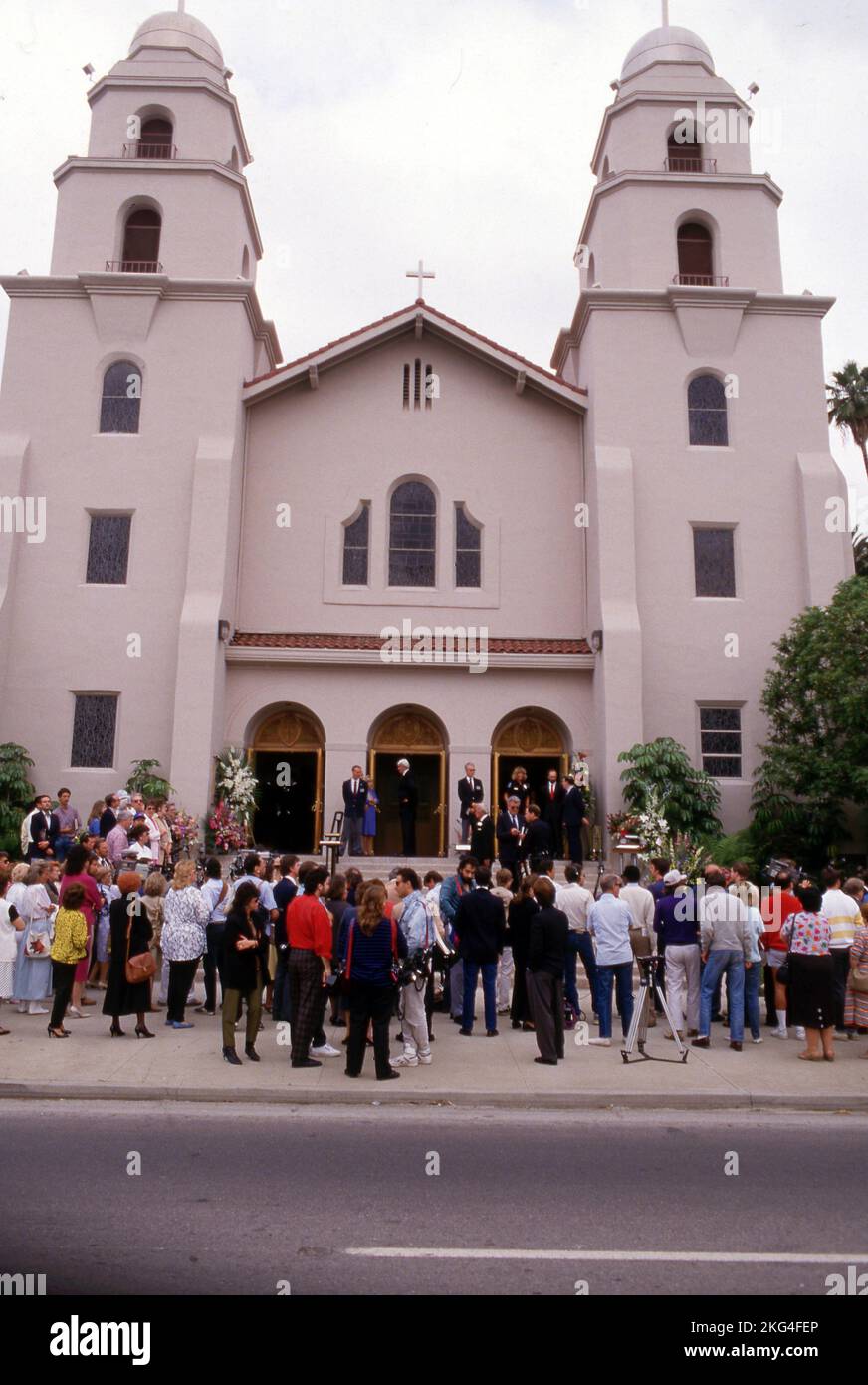 Rita Hayworth Rita Hayworth Funeral Service on May 18, 1987 at the ...