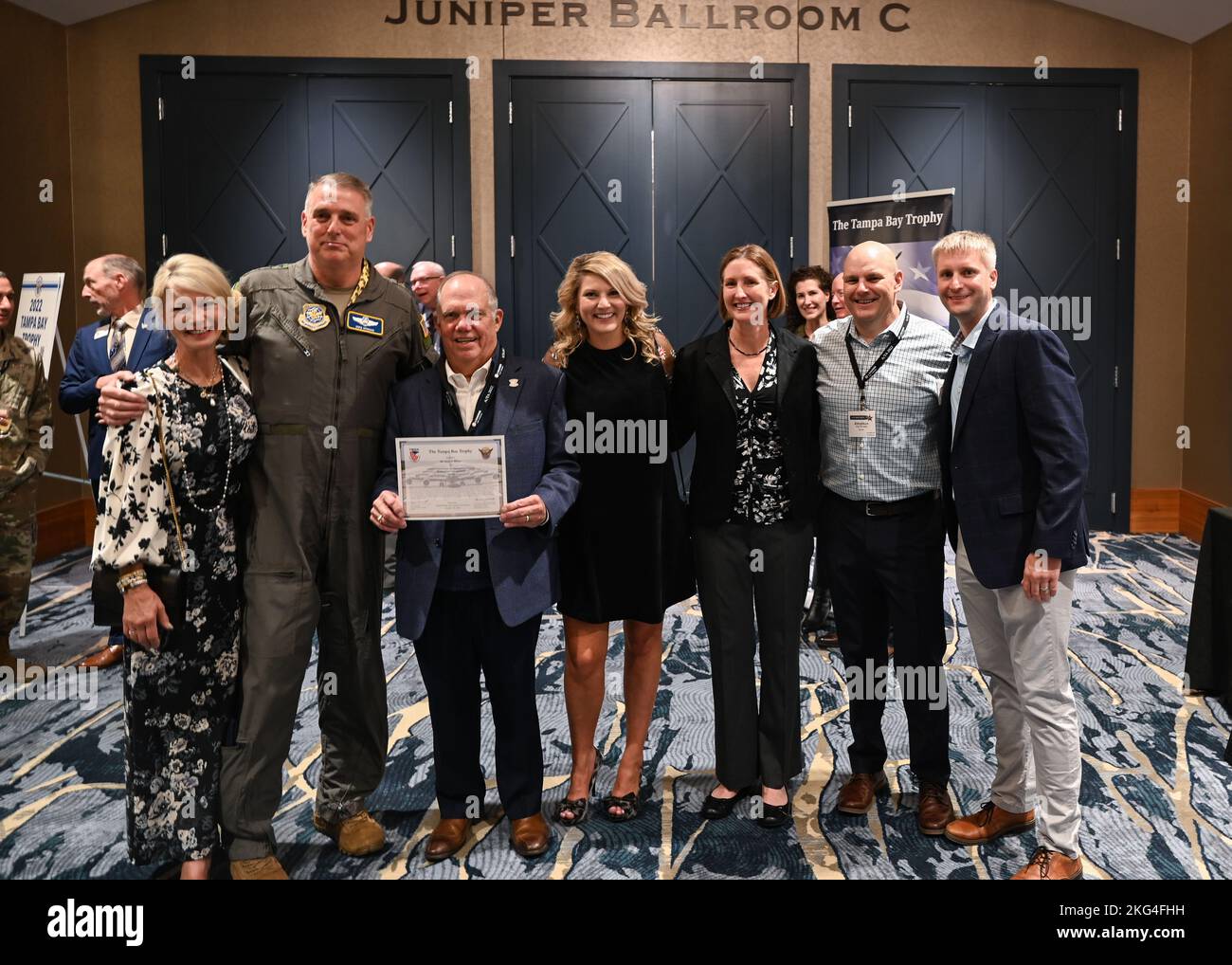 Gen. Mike Minihan, commander of Air Mobility Command is joined by Team ...