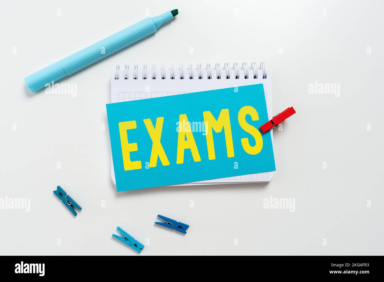 Sign displaying Exams. Business showcase test of a specified kind to ...