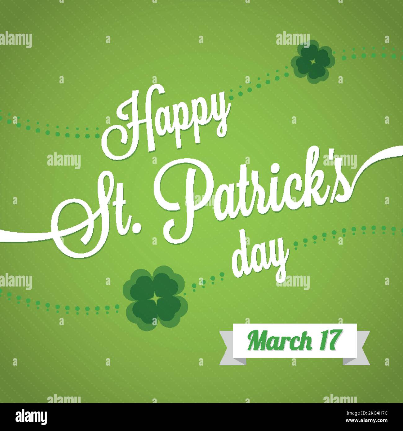 Happy St. Patrick's Day. March 17. Vector illustration, flat design ...