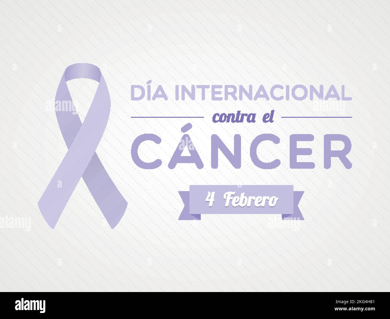 World Cancer Day in Spanish. Dia internacional contra el cancer ...