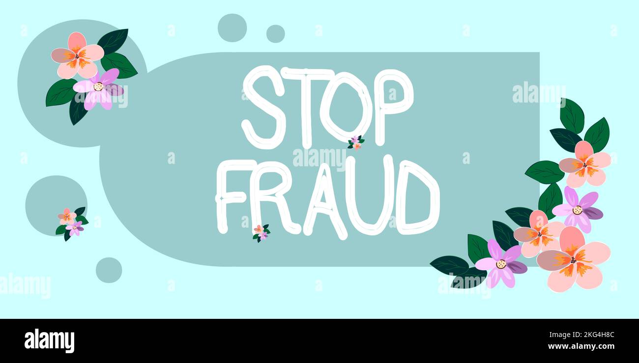 Conceptual display Stop Fraud. Business overview campaign advices ... Conceptual display Stop Fraud. Business overview campaign advices ...