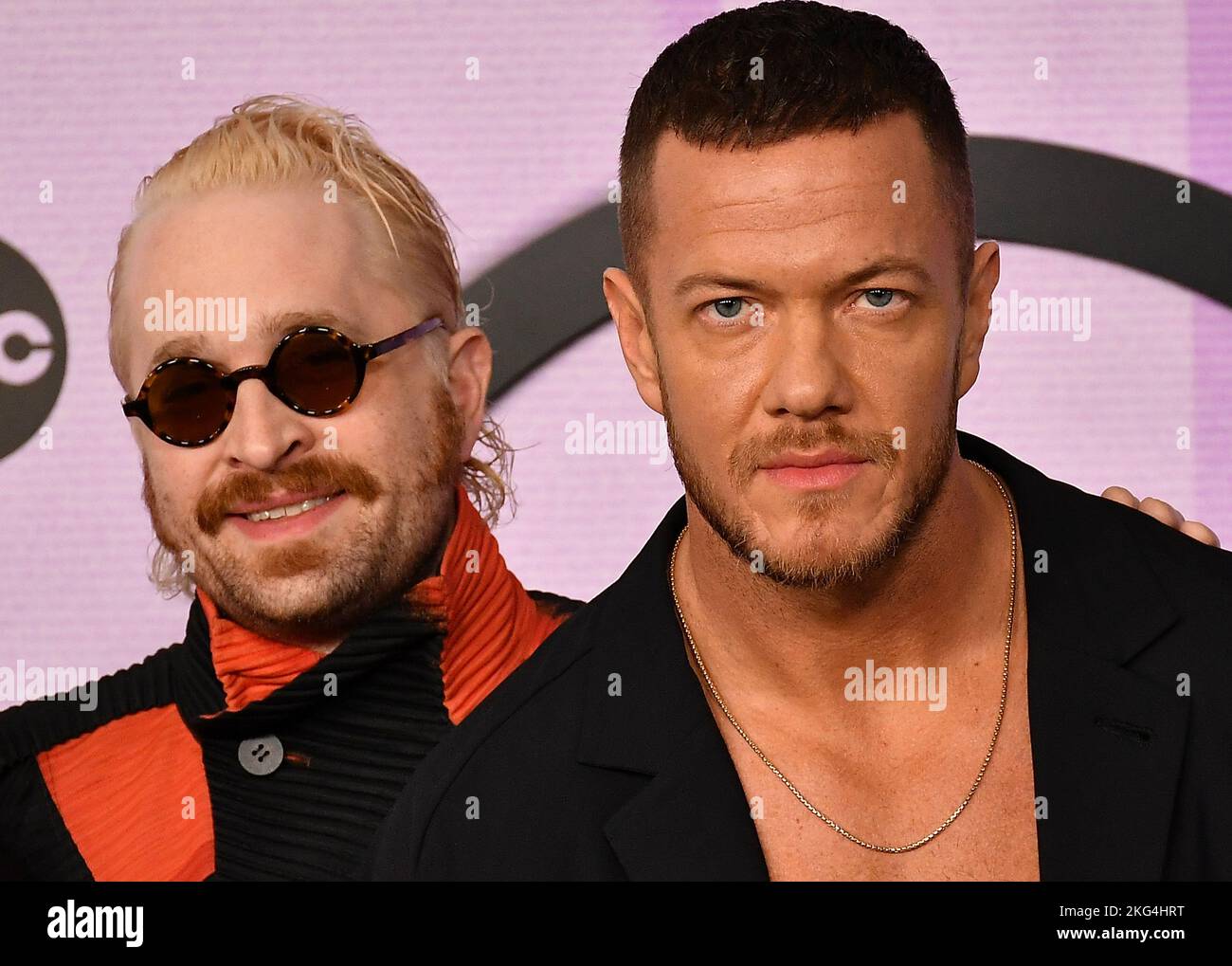 Daniel Platzman and Dan Reynolds of Imagine Dragons attend the 2022 ...