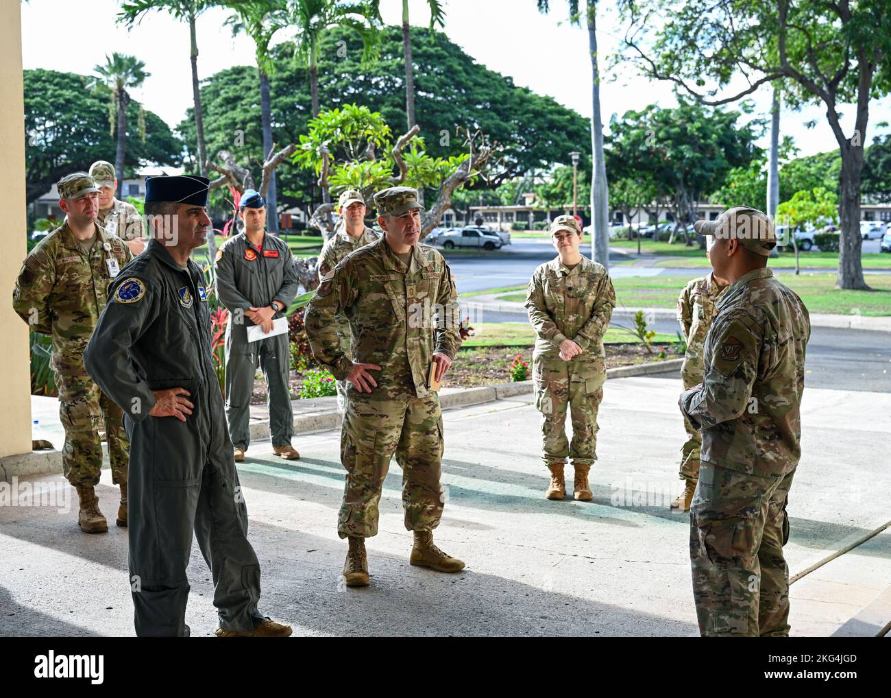 U.S. Air Force Lt. Gen. David Nahom, commander of Alaskan NORAD Region ...