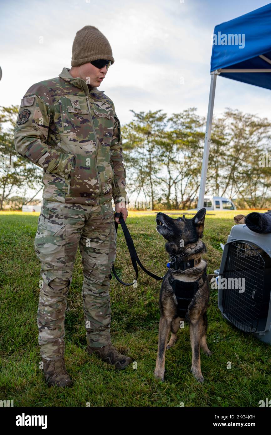 U.S. Air Force Staff Sgt. Jordan Utter, 35th Security Forces Squadron ...