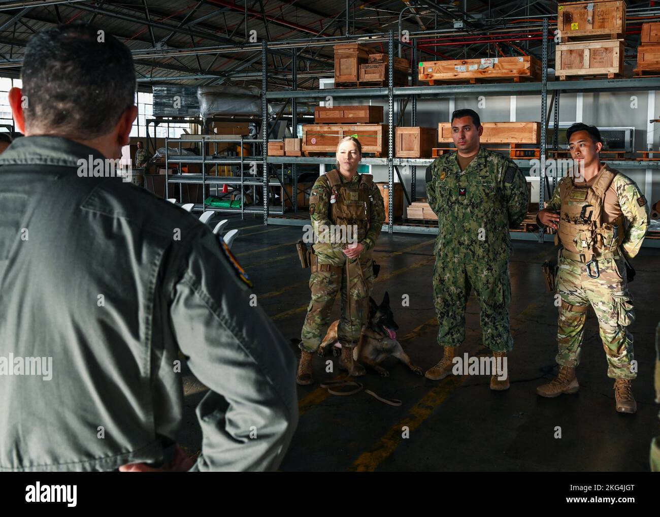 Law enforcement members assigned to Joint Base Pearl Harbor-Hickam ...