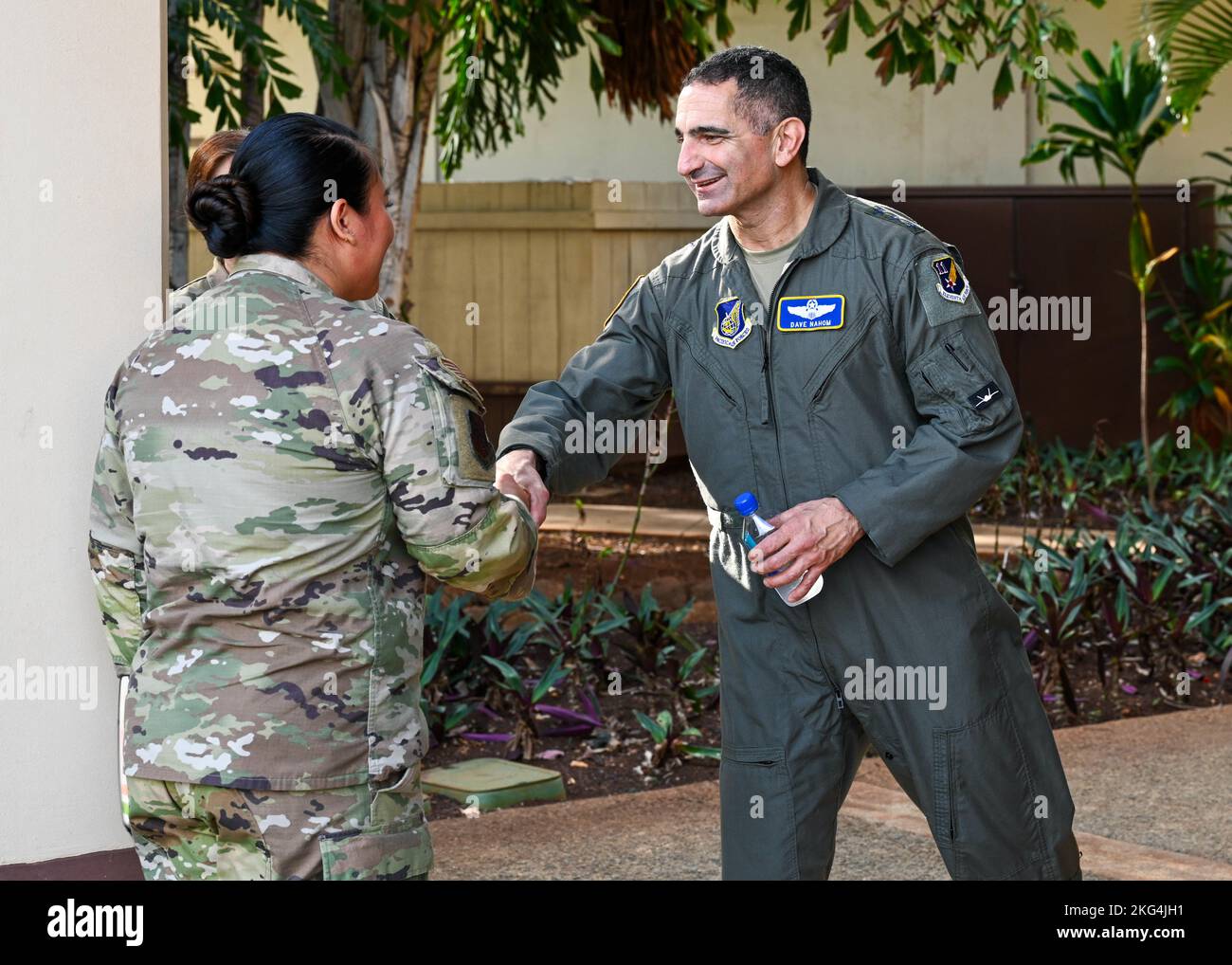 U.S. Air Force Lt. Gen. David Nahom, commander of Alaskan NORAD Region ...