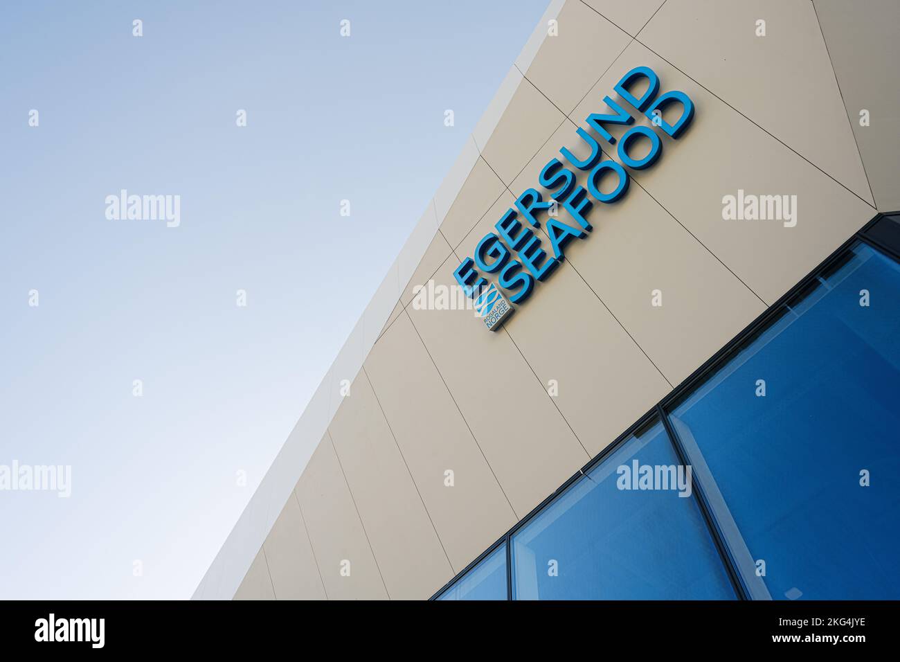 Lviv, Ukraine - October 09, 2022: Egersund Seafood supermarket Norway ...