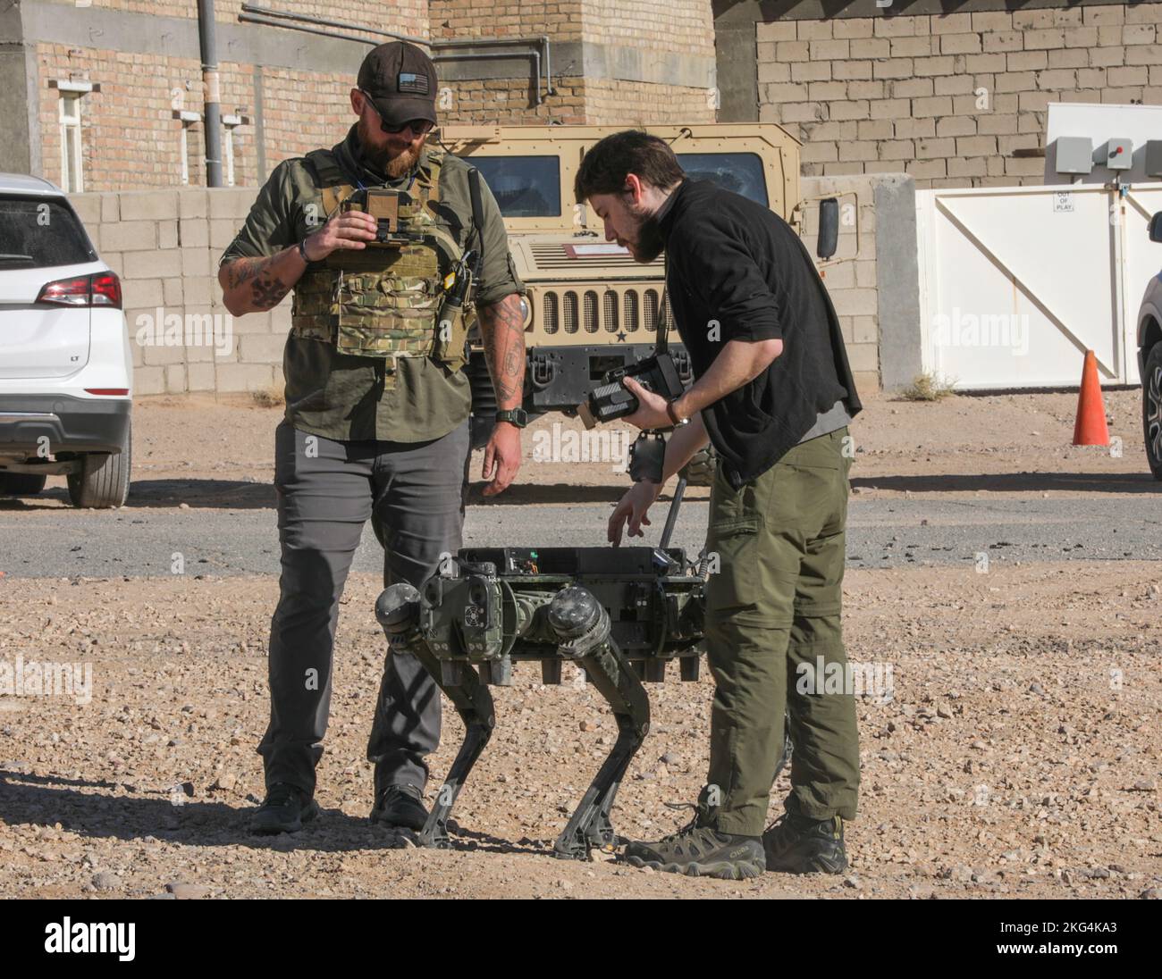 A Project Convergence 22 industry partner controls a Vision 60 Ghost ...