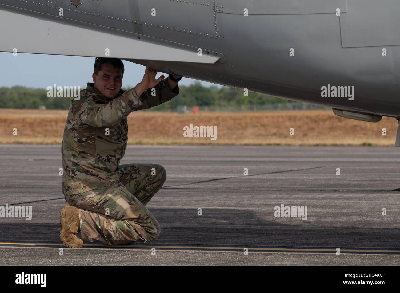 U.S. Air Force 1st Lt. Dylan Raess, 319th Special Operations Squadron U ...