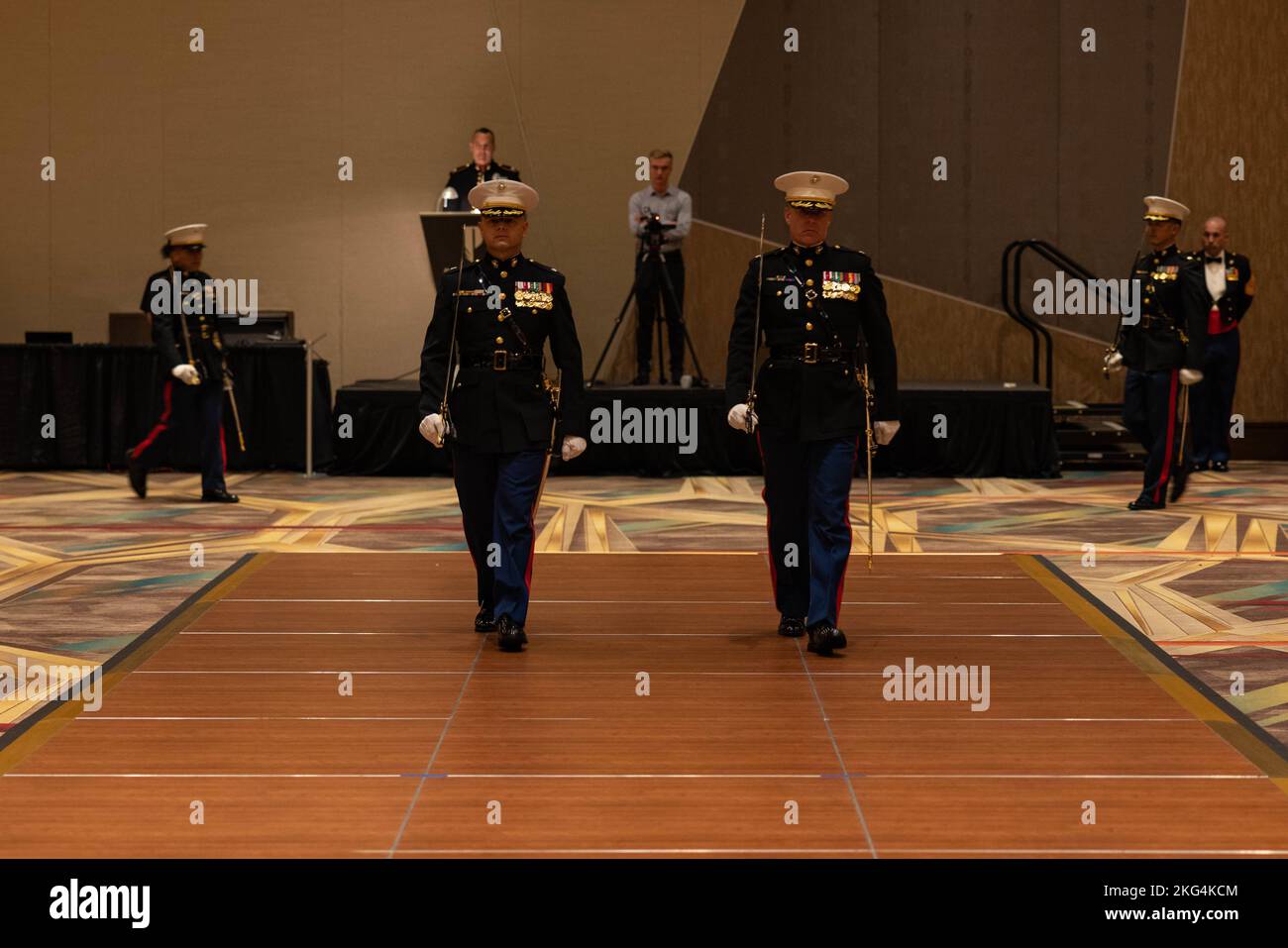 U.S. Marines with I Marine Expeditionary Force march during a Marine ...