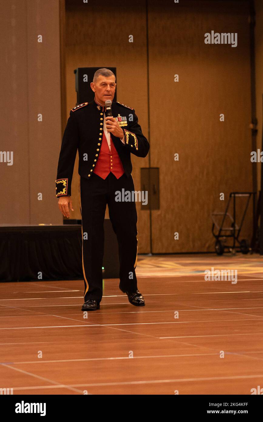 U.S. Marine Lt. Gen. George W. Smith Jr., the commanding general of I ...