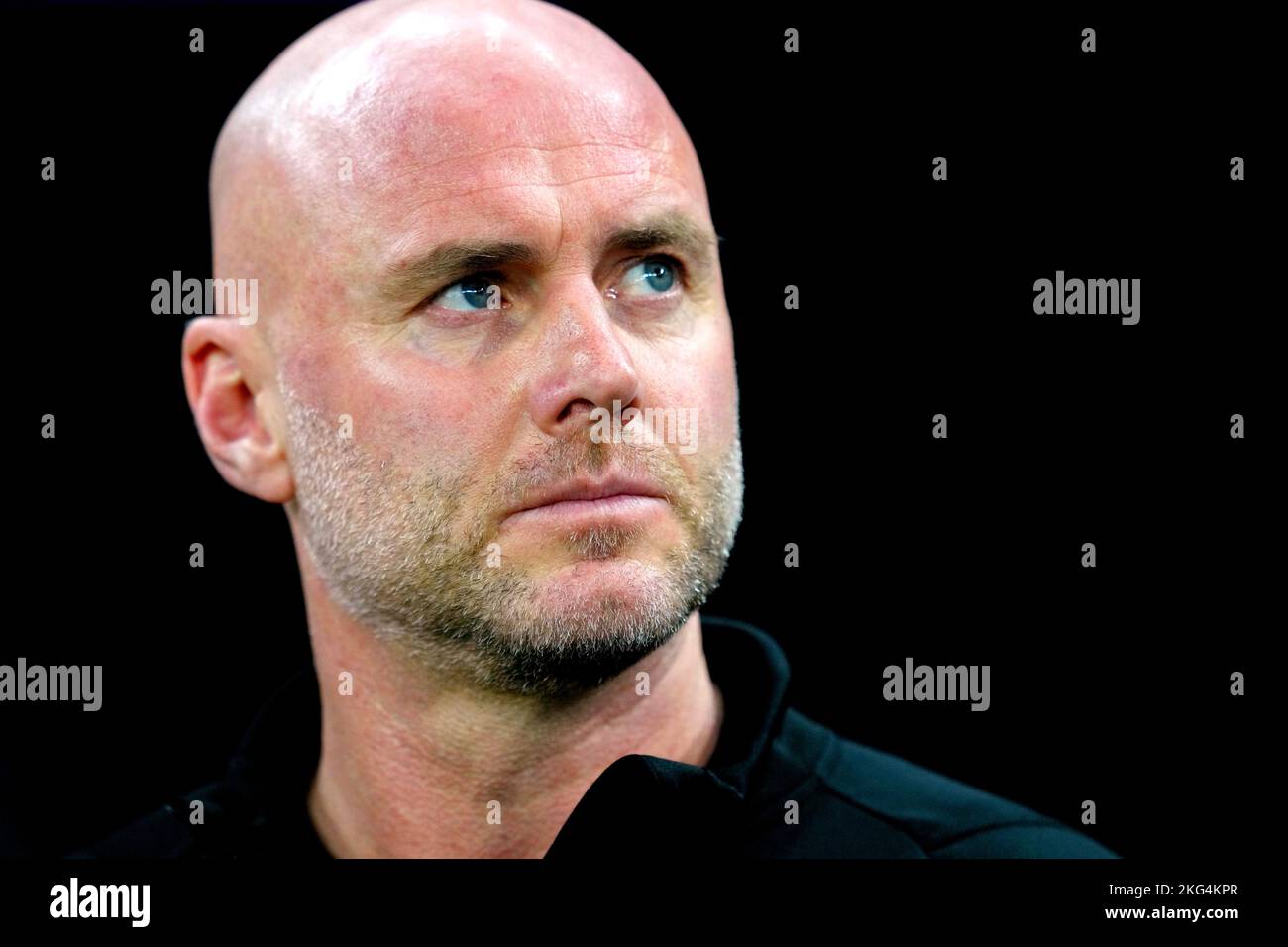 Wales manager Rob Page during the FIFA World Cup Group B match at the ...