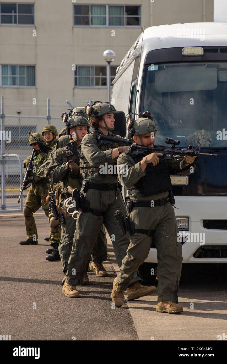 U.S. Marines with Marine Corps Air Station Iwakuni Provost Marshal’s ...