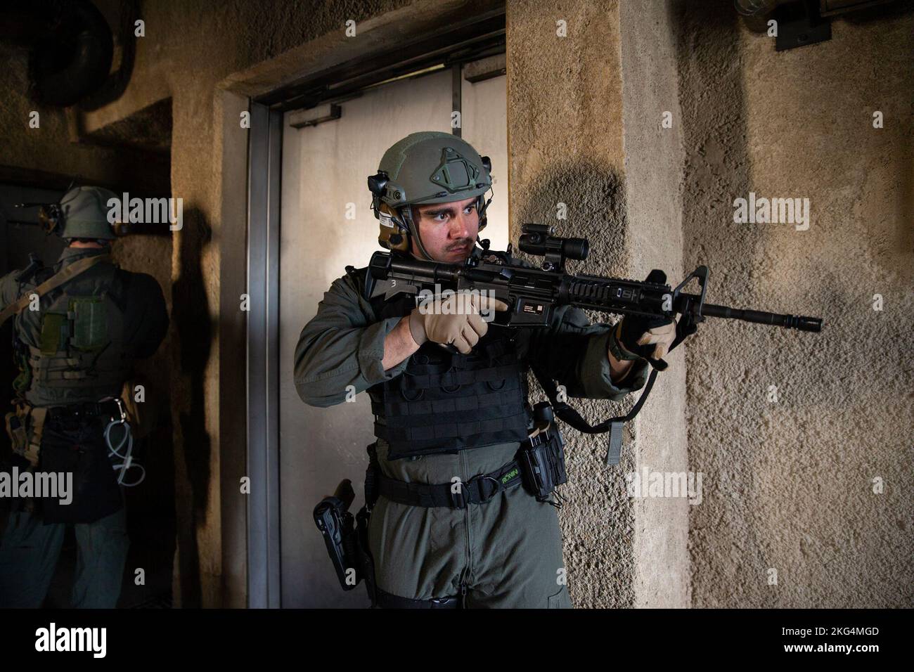 U.S. Marine Corps Sgt. Simon Santiago, a Marine Corps Air Station ...
