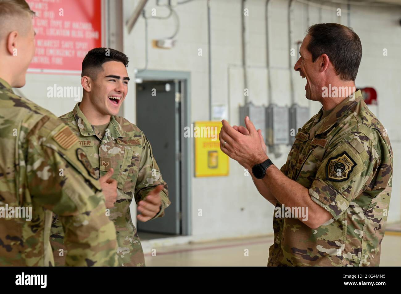 U.S. Air Force Col. Jack Arthaud, commander of the 33rd Fighter Wing ...