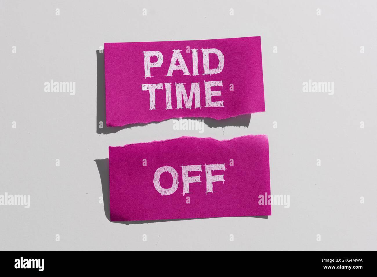 Inspiration showing sign Paid Time Off, Business overview Receiving ...