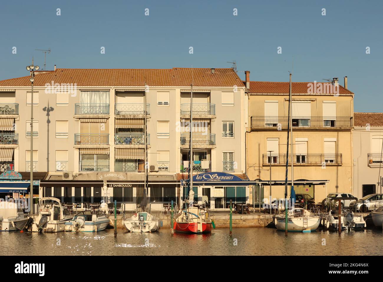 In meze harbor france hi-res stock photography and images - Alamy
