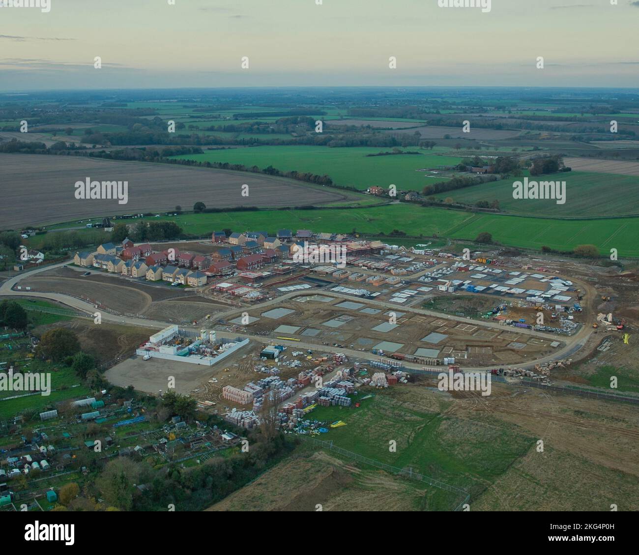 Housebuilding land hi-res stock photography and images - Alamy