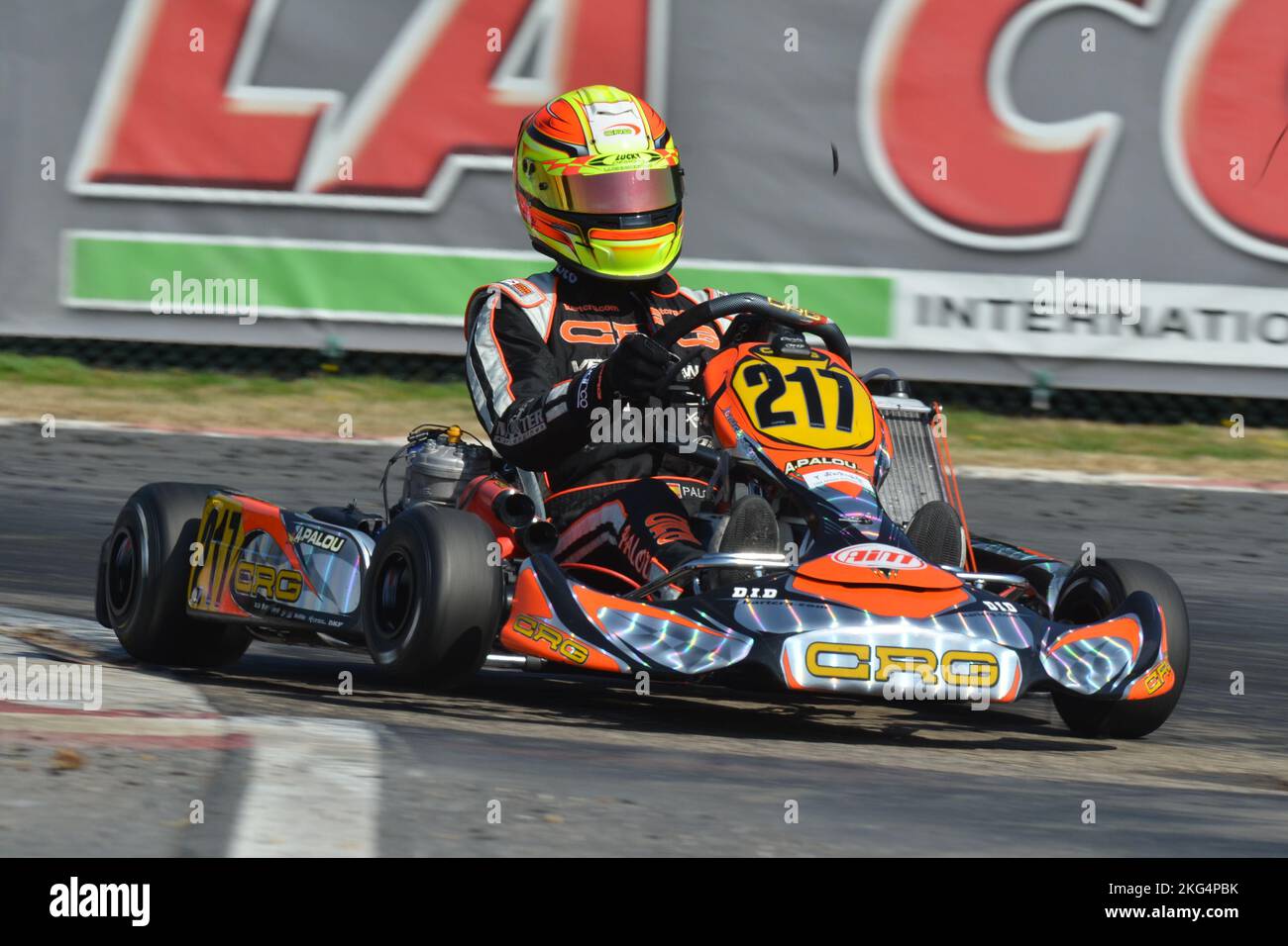 Spanish racing driver Alex Palou who drives for Chip Ganassi Racing in ...