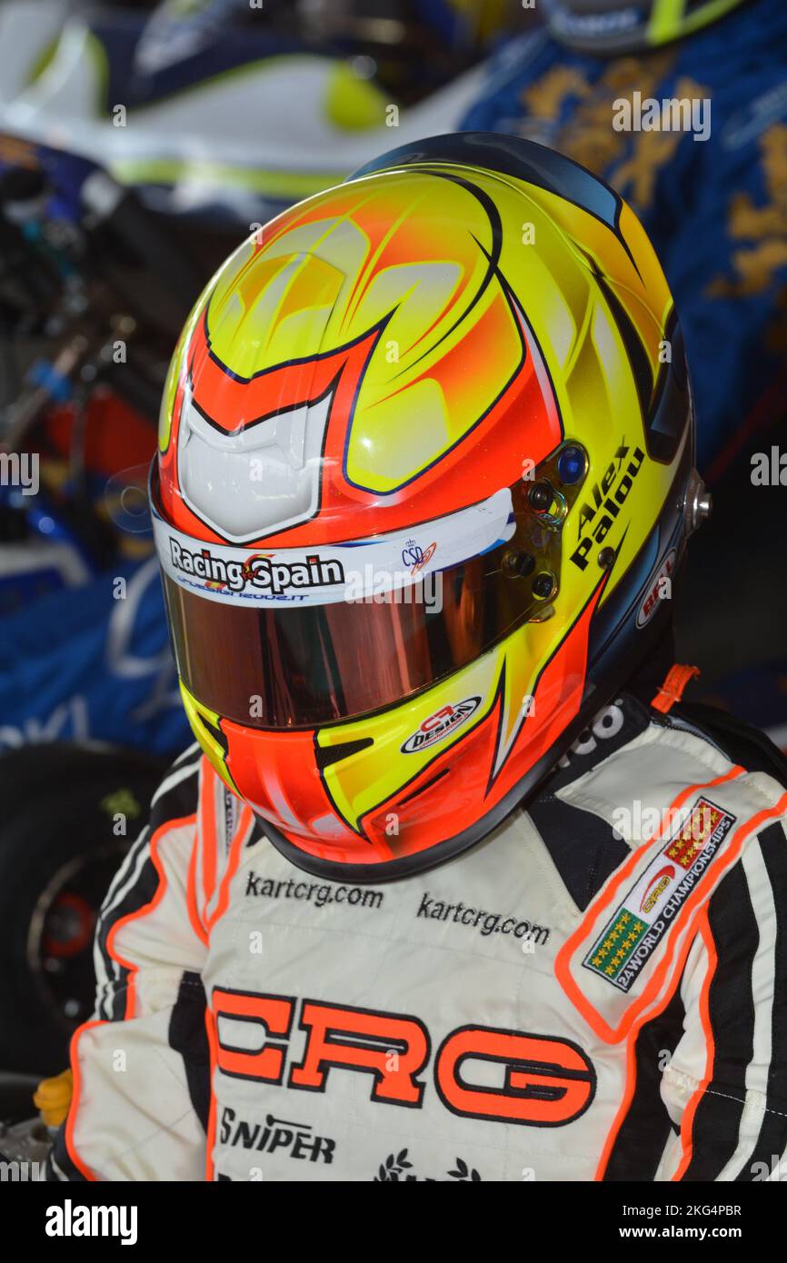 Spanish racing driver Alex Palou who drives for Chip Ganassi Racing in ...