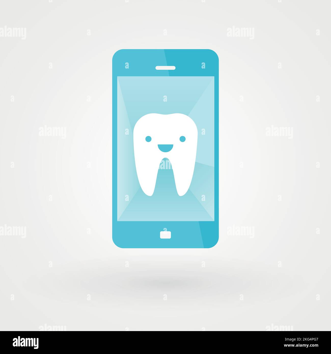 Phone in mouth Stock Vector Images - Alamy