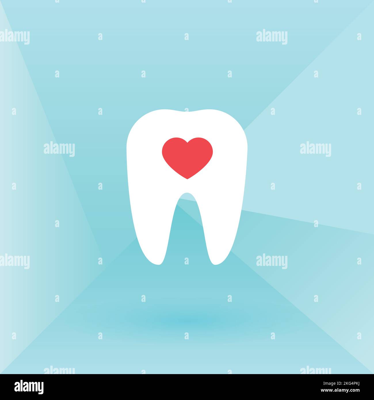Tooth low poly symbol Stock Vector Images - Alamy
