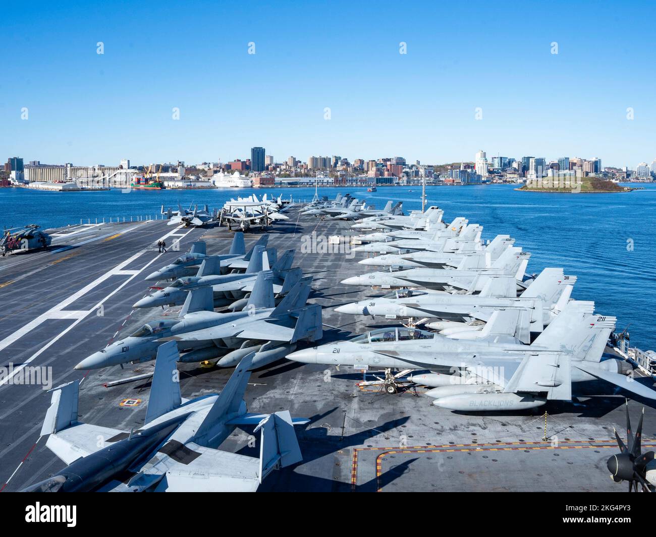 HALIFAX, Nova Scotia (Oct. 29, 2022) The first-in-class aircraft ...