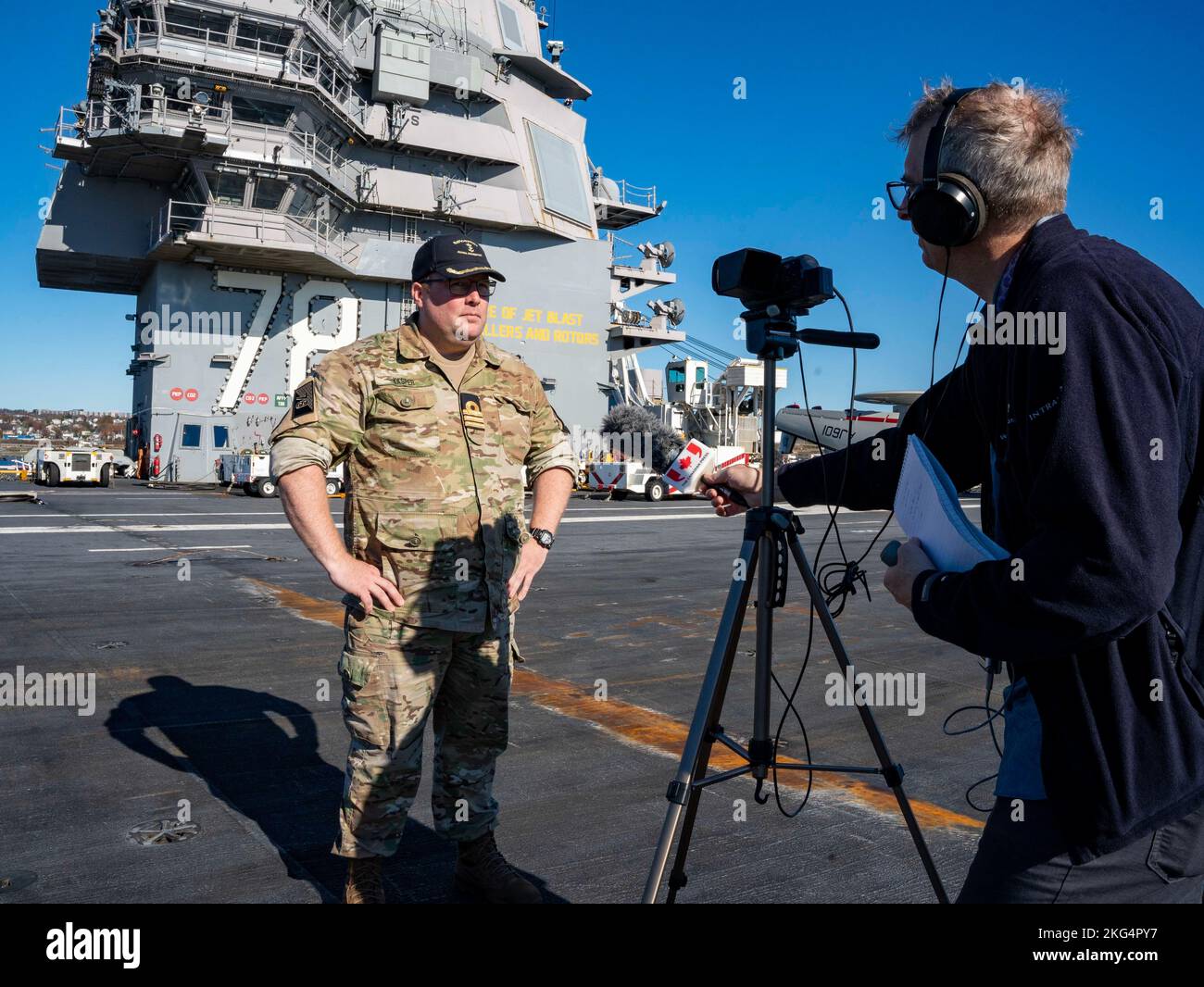 HALIFAX, Nova Scotia (Oct. 29, 2022) Royal Danish Navy Officer Kasper ...