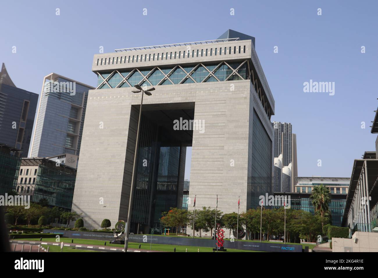 Gate building dubai hi-res stock photography and images - Alamy