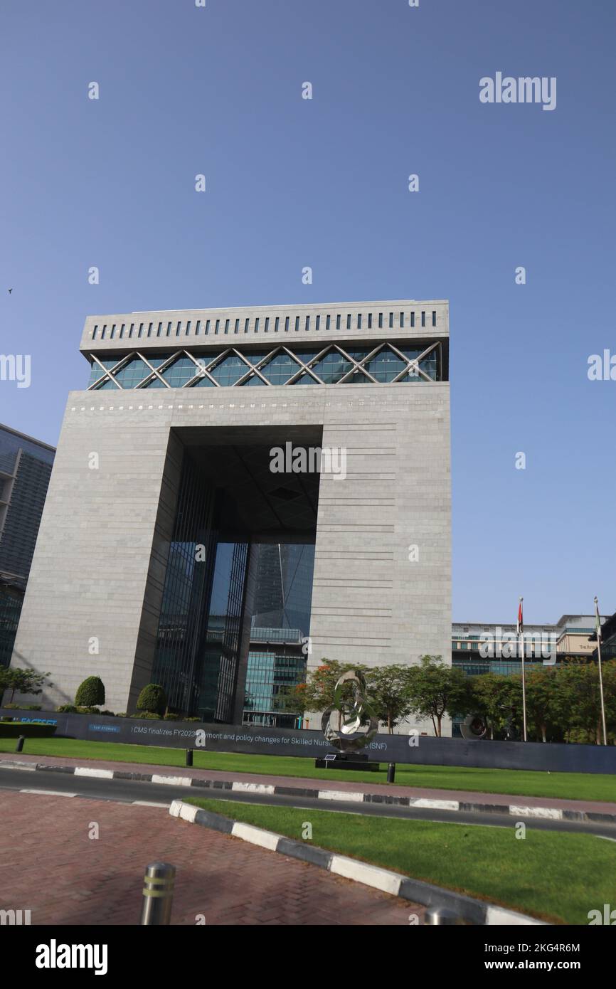 Gate building dubai hi-res stock photography and images - Alamy