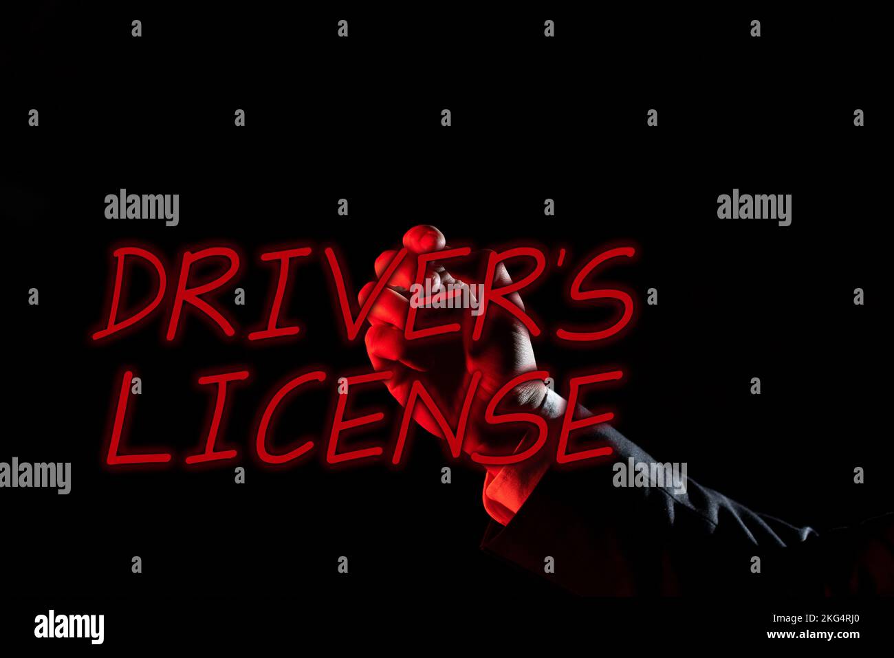 Conceptual caption Driver S License. Word Written on a document ... Conceptual caption Driver S License. Word Written on a document ...