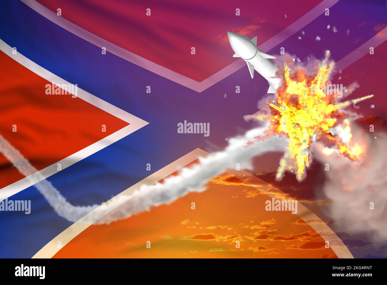 Novorossia intercepted nuclear missile, modern antirocket destroys ...