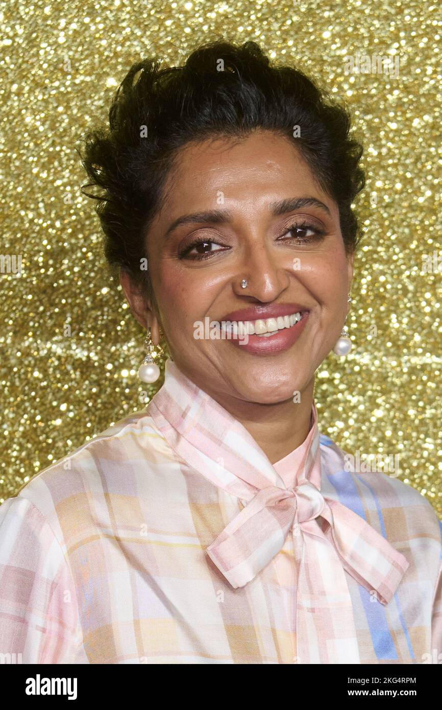London, UK . 21 November, 2022 . Sindhu Vee pictured at the Gala ...