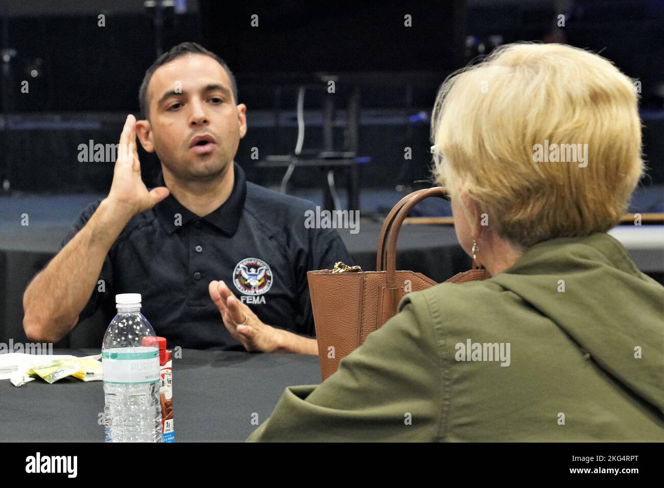 Fort Myers, FL, USA - (Oct. 29, 2022) - FEMA at a Disaster Recovery ...