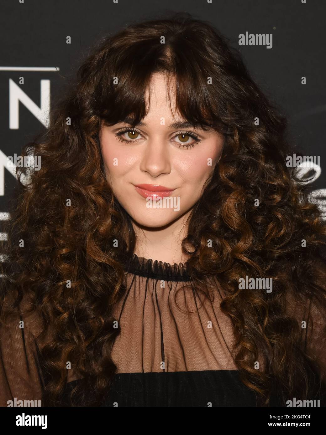 20 November 2022 - Los Angeles, California - Isabella Pappas. Disney+ ...