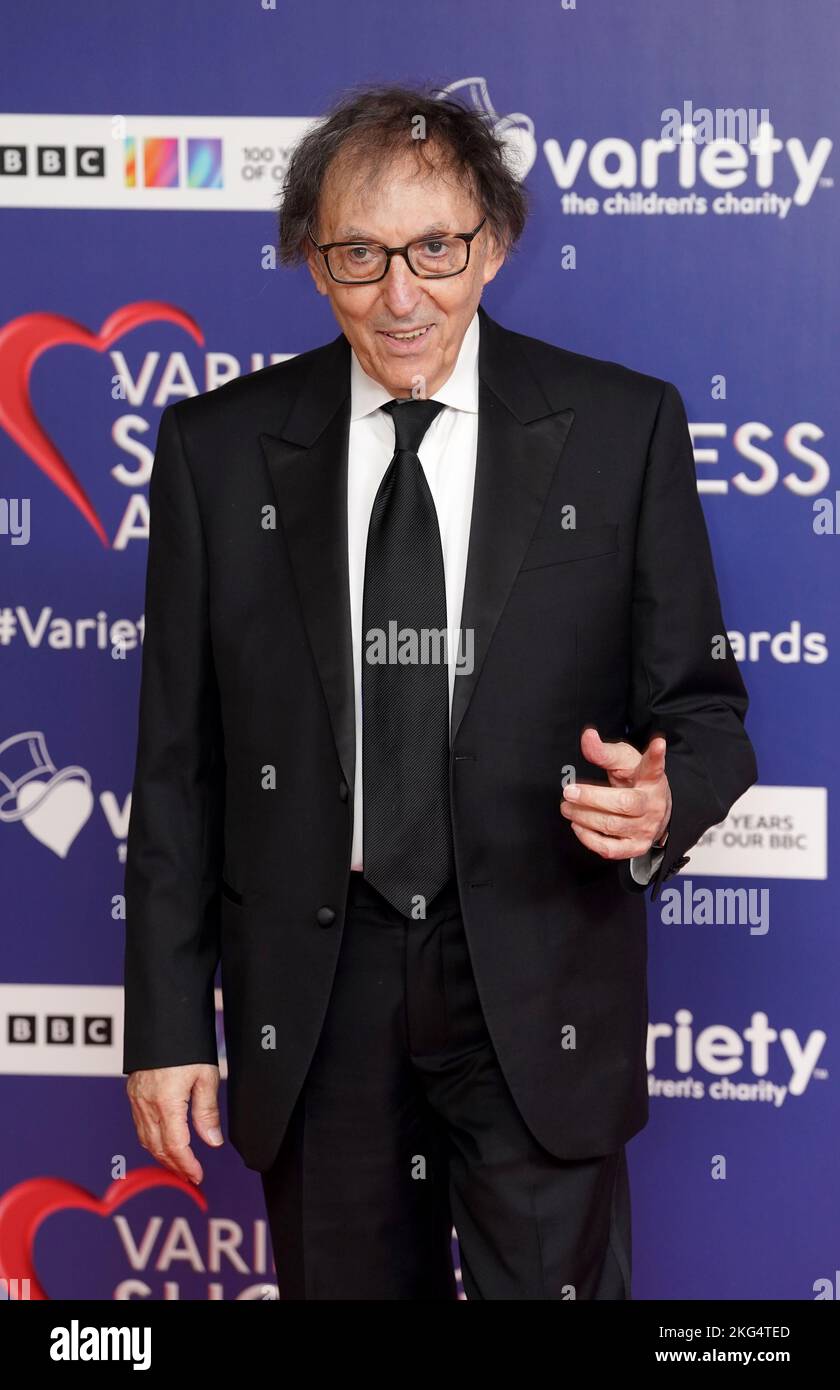 Don Black arrives at the Variety Club Showbusiness Awards at the London ...