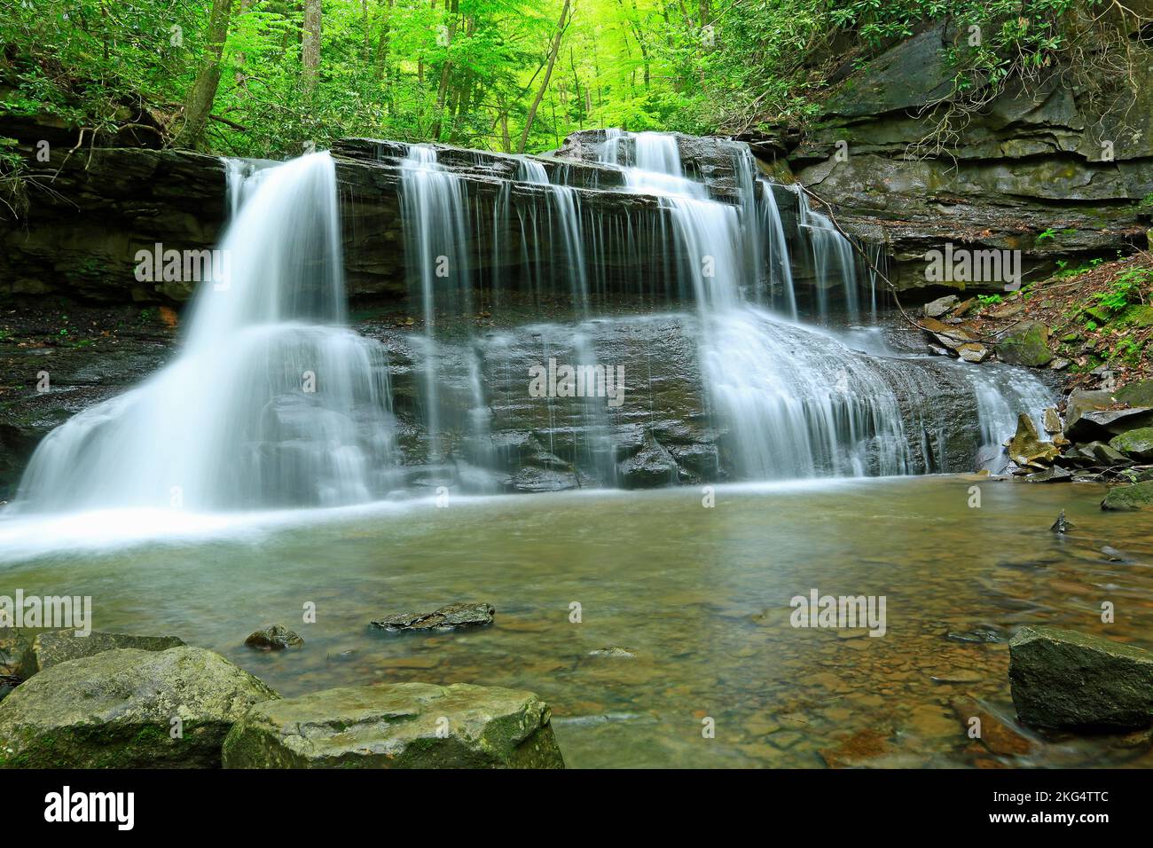 Upper Falls - West Virginia Stock Photo - Alamy