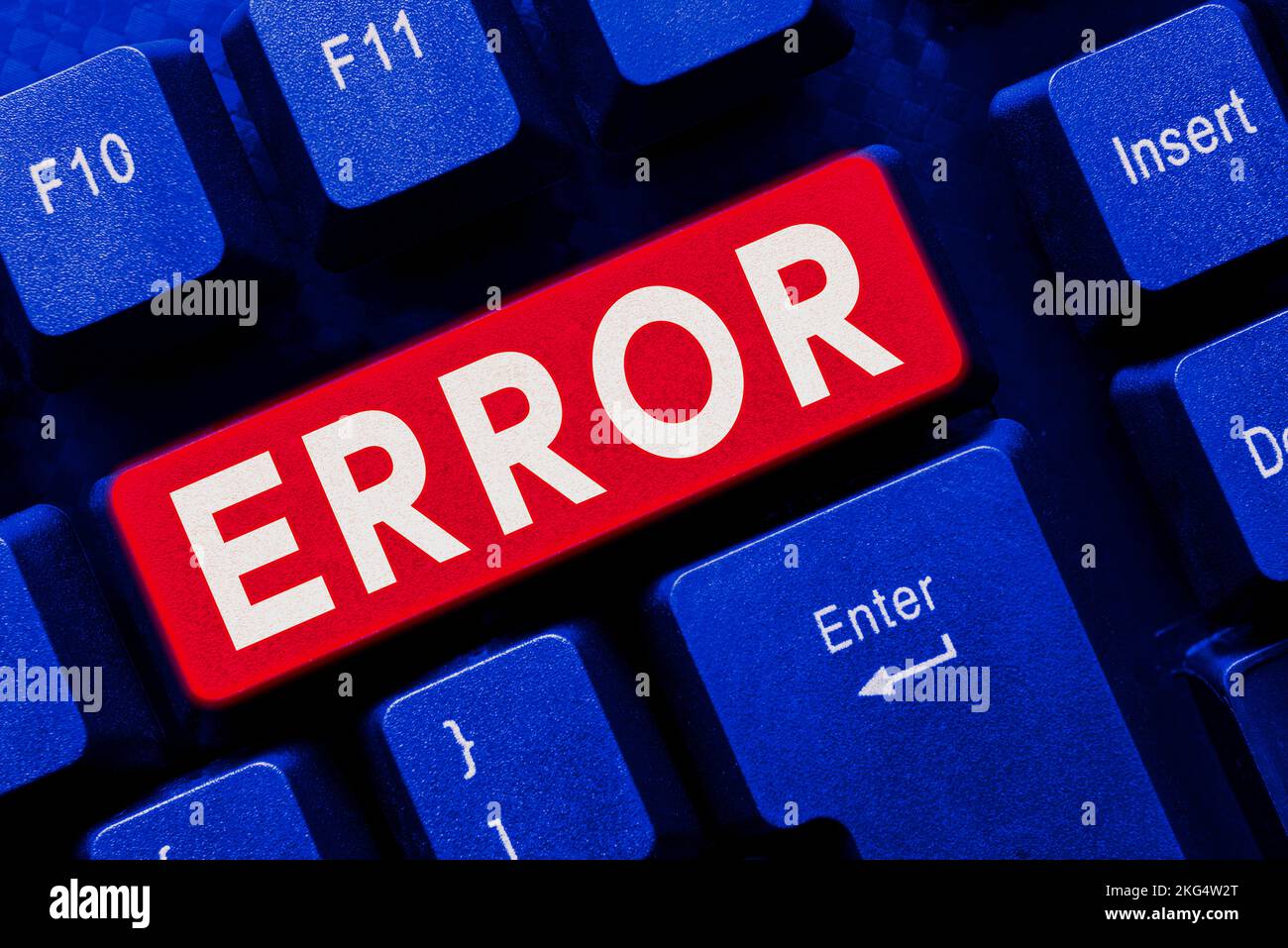 Hand writing sign Error. Business approach mistake Condition of being ...