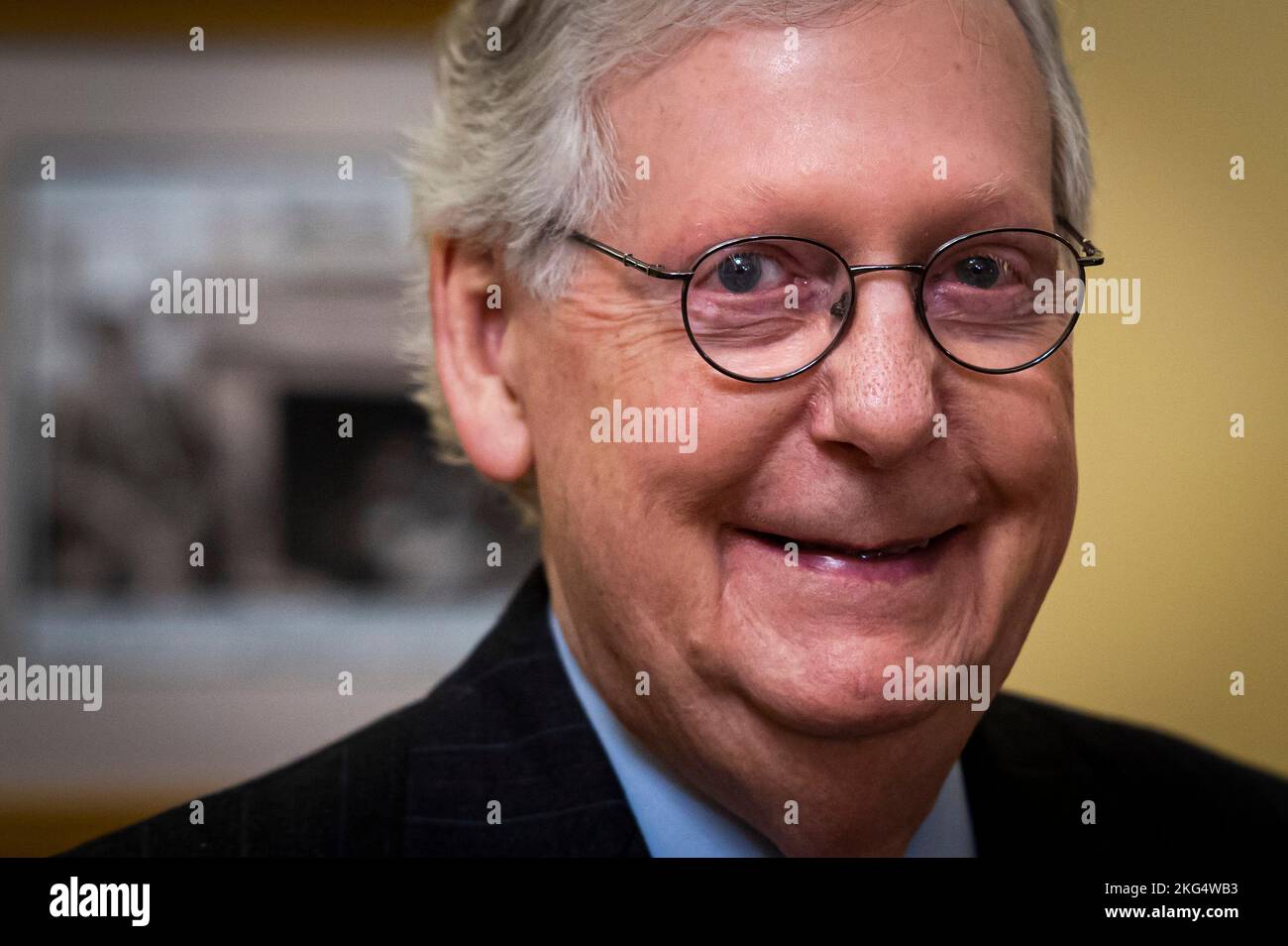 United States Senate Minority Leader Mitch McConnell (Republican of ...