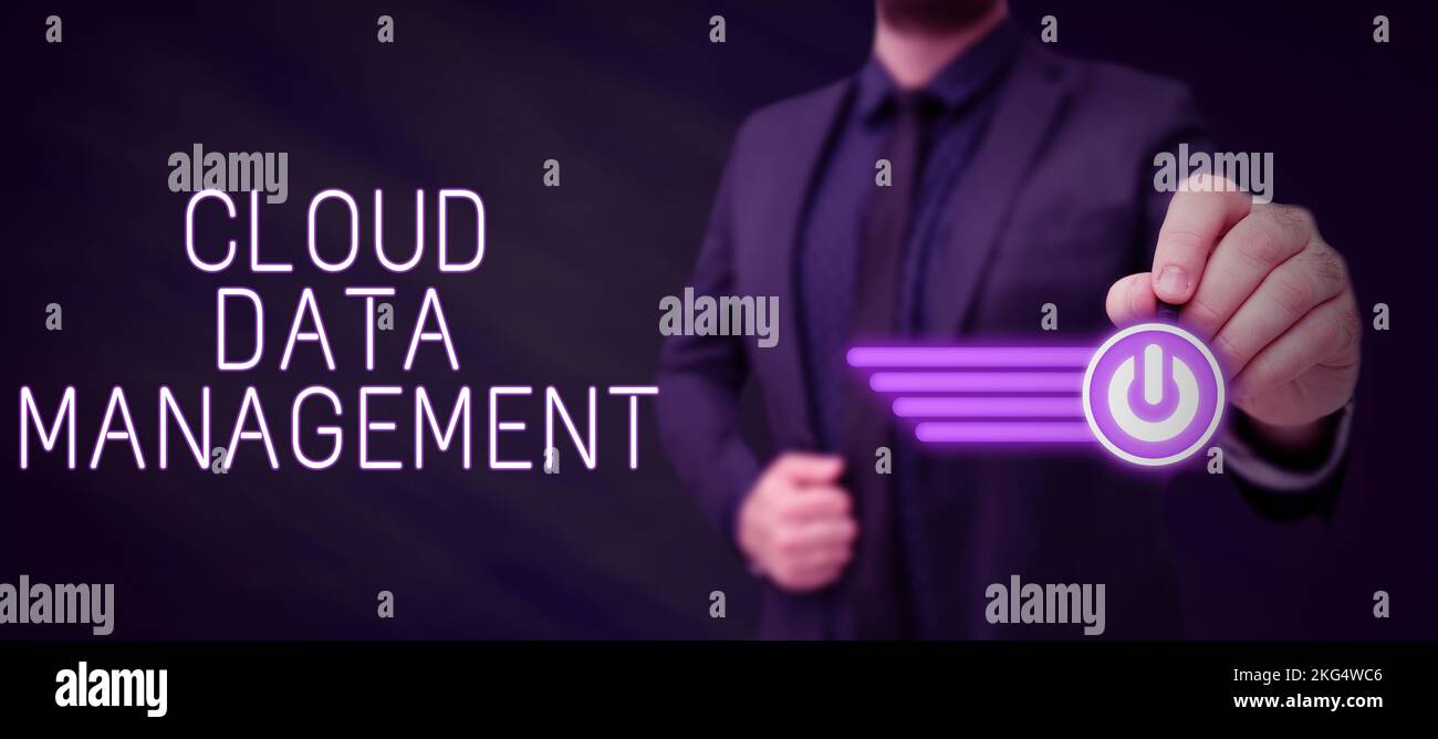 Handwriting text Cloud Data Management, Business overview A technique ... Handwriting text Cloud Data Management, Business overview A technique ...
