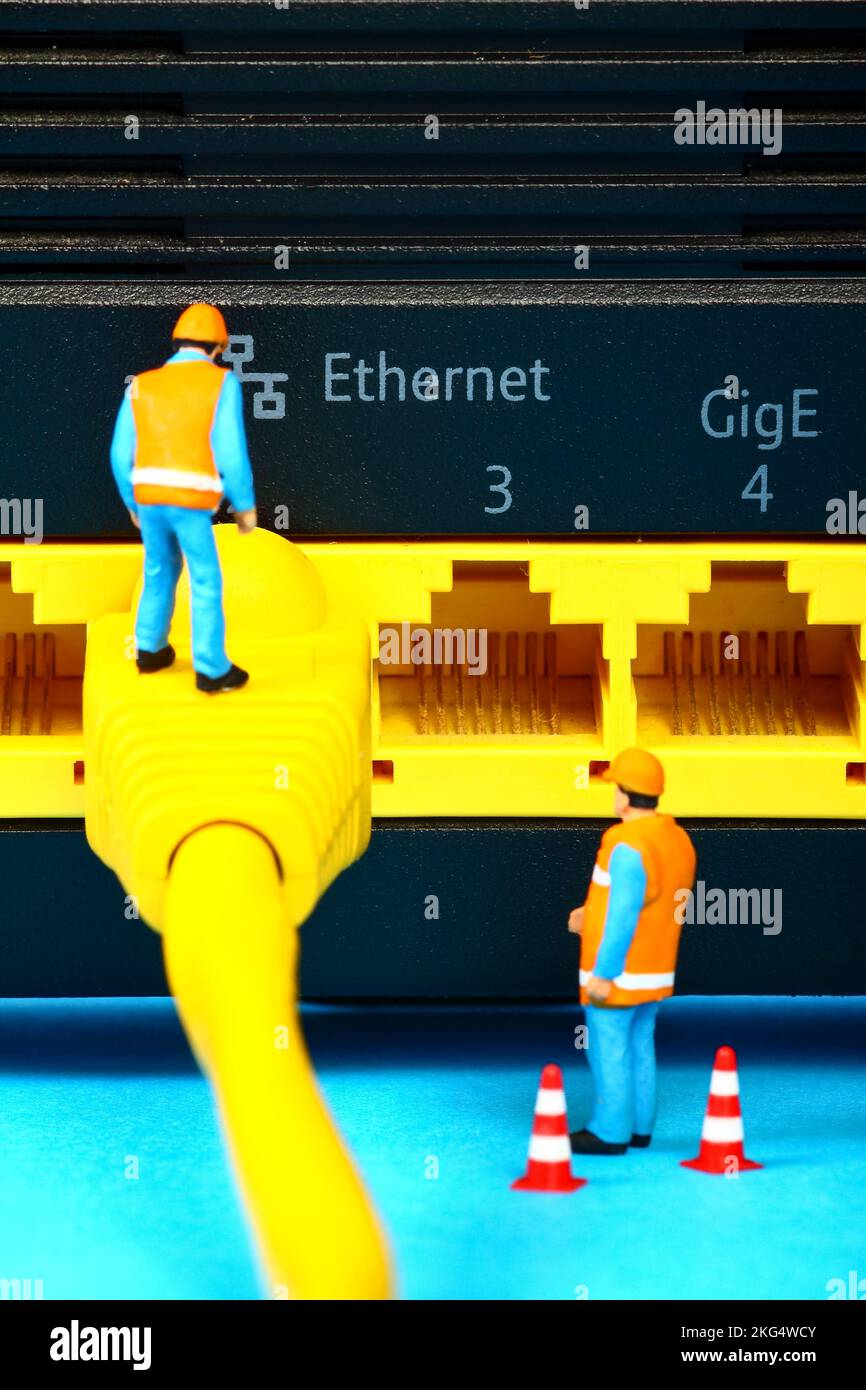 Internet outage hi-res stock photography and images - Alamy