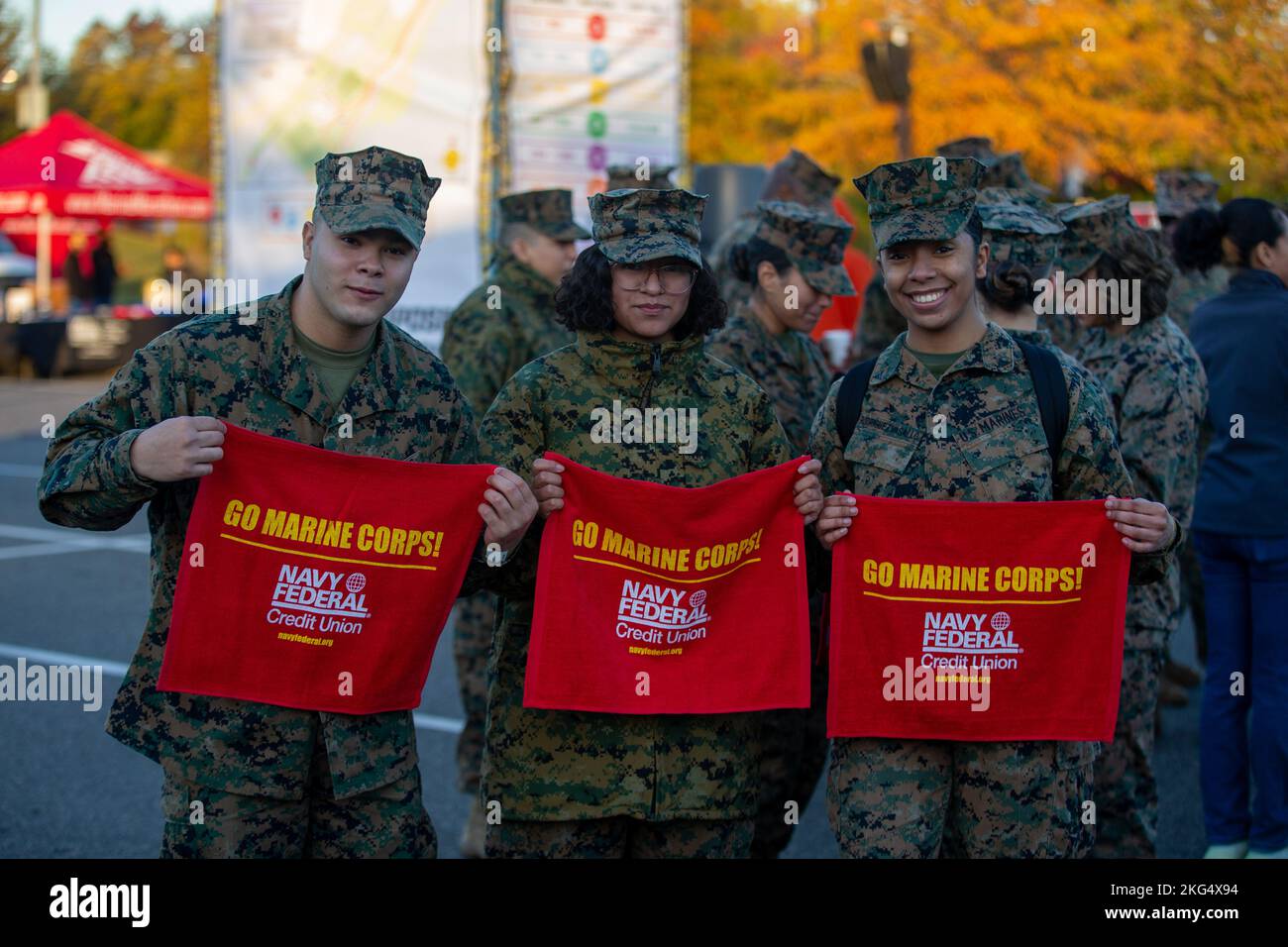 U.S. Marines with Headquarters Marine Corps, prepare to support the ...