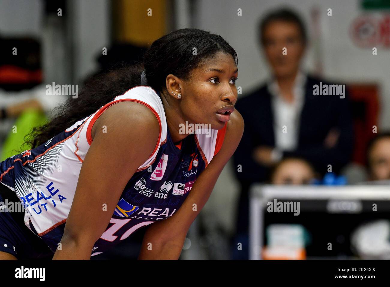 Brionne Butler #10 of Reale Mutua Fenera Chieri looks on during Volley ...