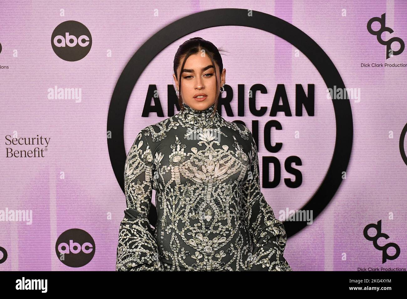 Lauren Jauregui attends the 2022 American Music Awards at Microsoft ...