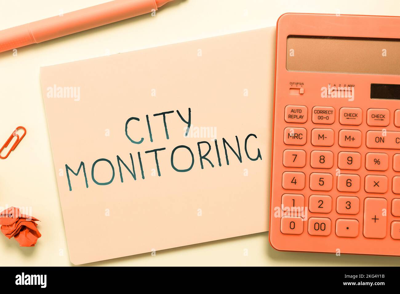 Writing displaying text City Monitoring. Word Written on indicatorlevel ...